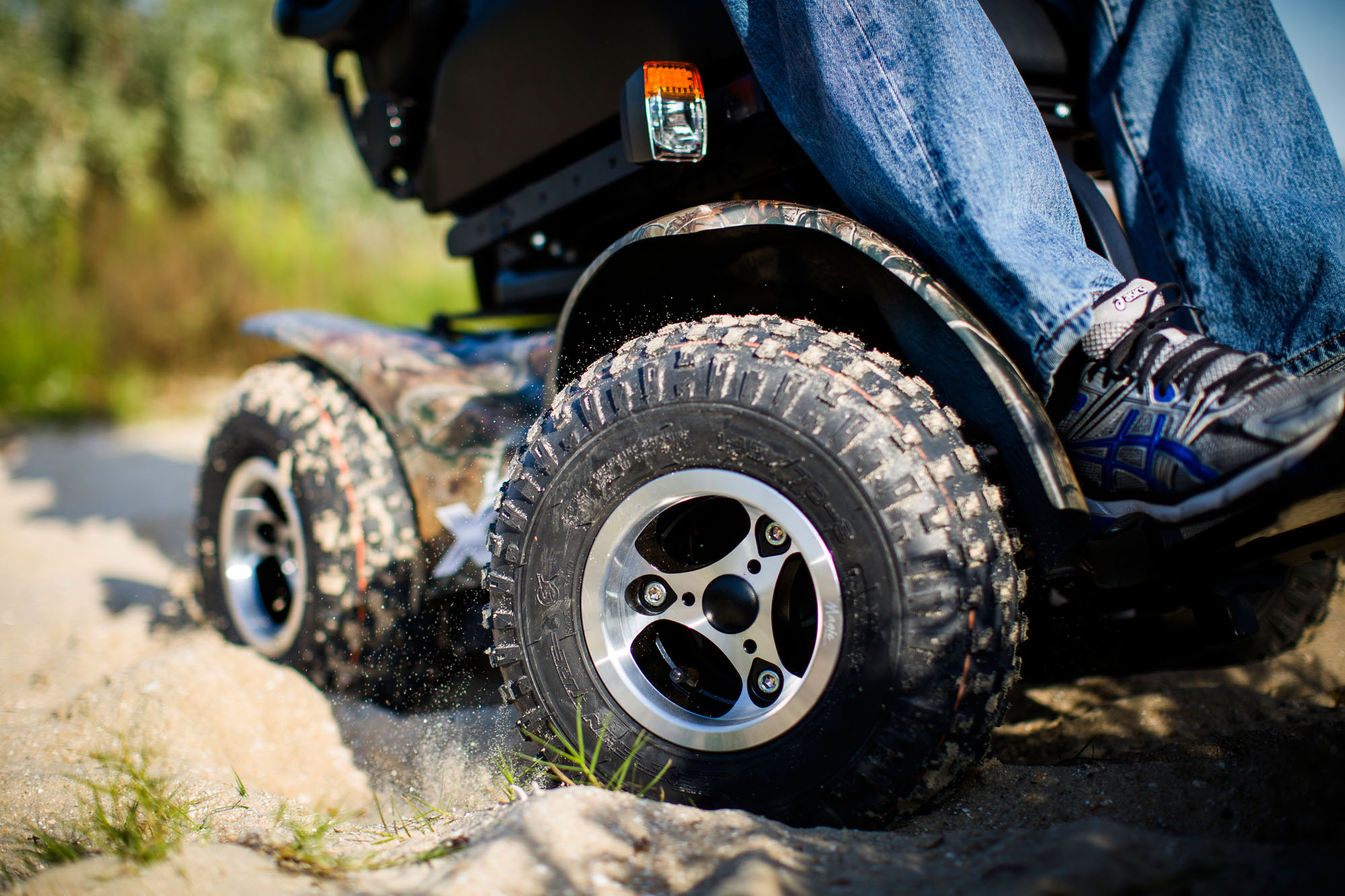 Take on every terrain, all terrains in your powerchair - Magic Mobility