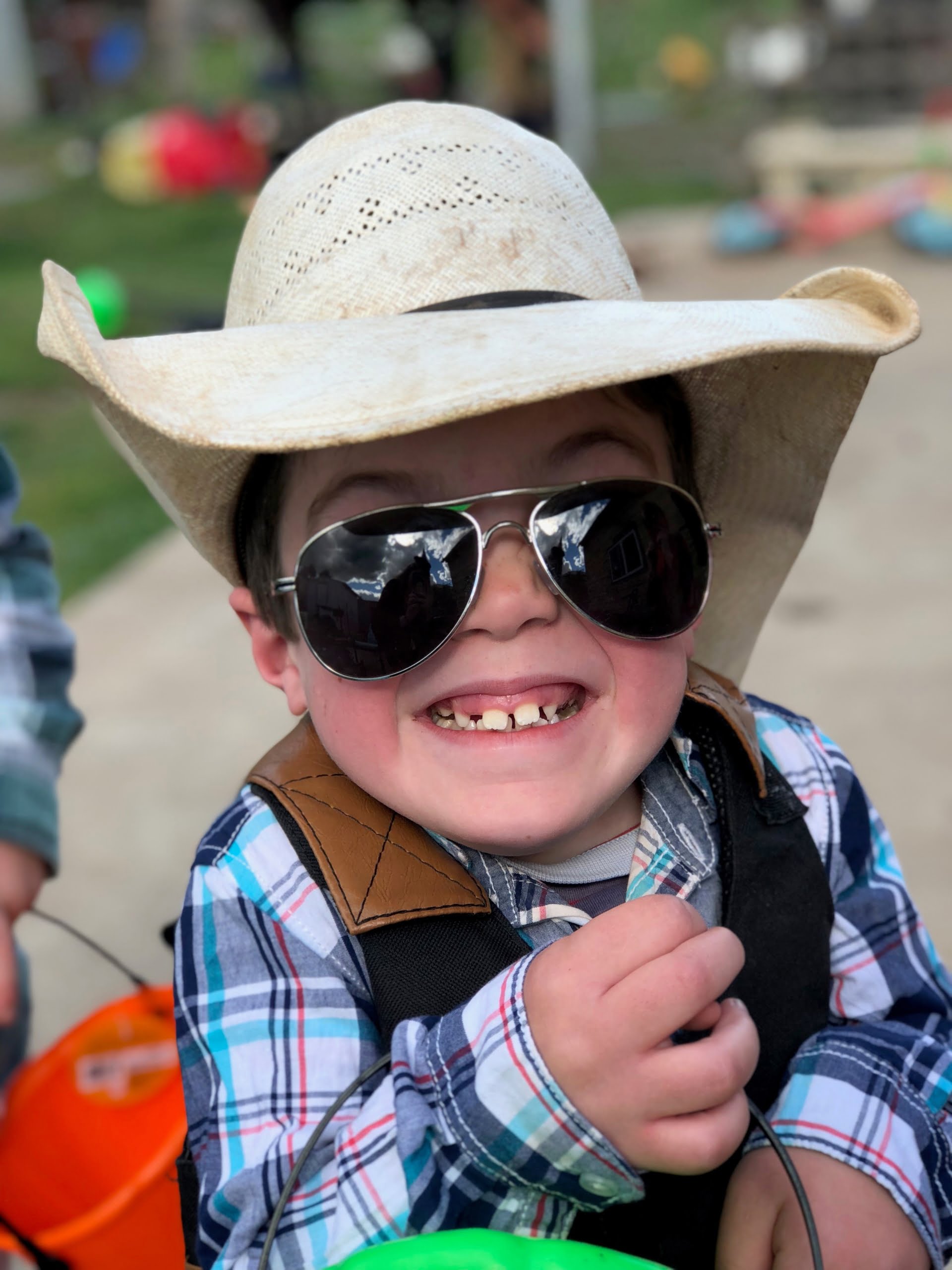 Keeping up with Beau in his powerchair | Magic Mobility