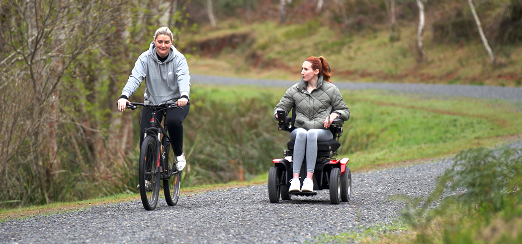 XT2 – Two Wheel Drive Electric Wheelchair