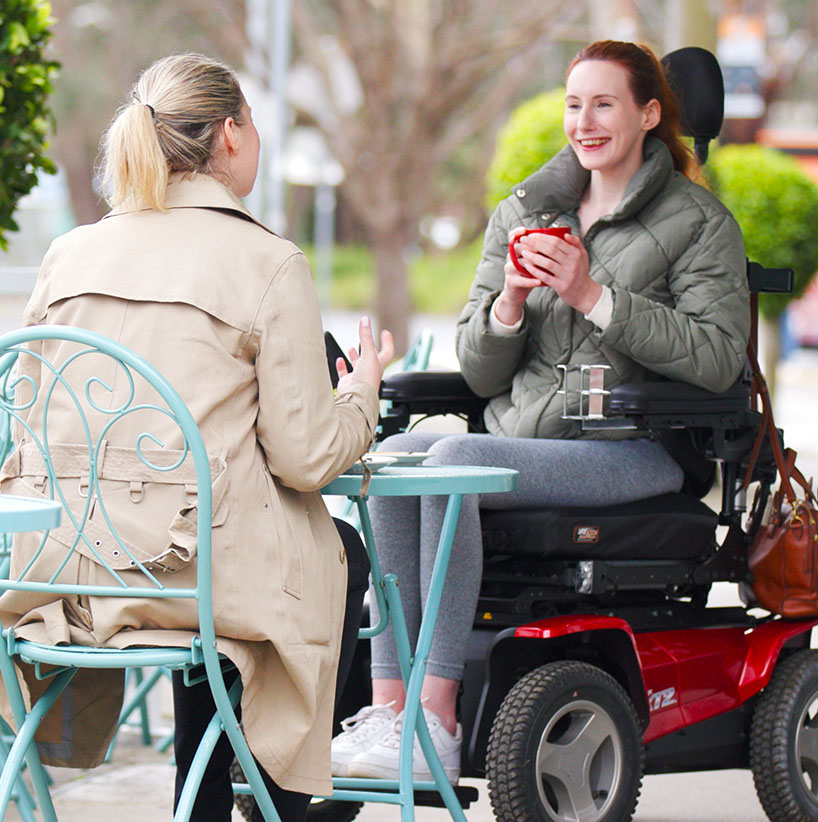 XT2 – Two Wheel Drive Electric Wheelchair