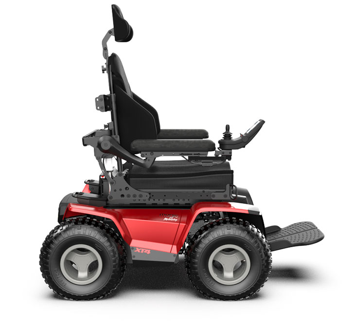 XT4 Four Wheel Drive Electric Wheelchair